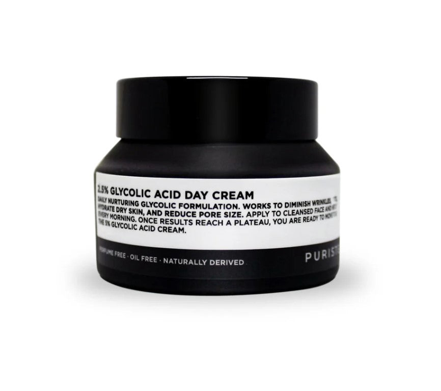 Puriste 2.5% Glycolic Acid Cream – Dermatologie Shop